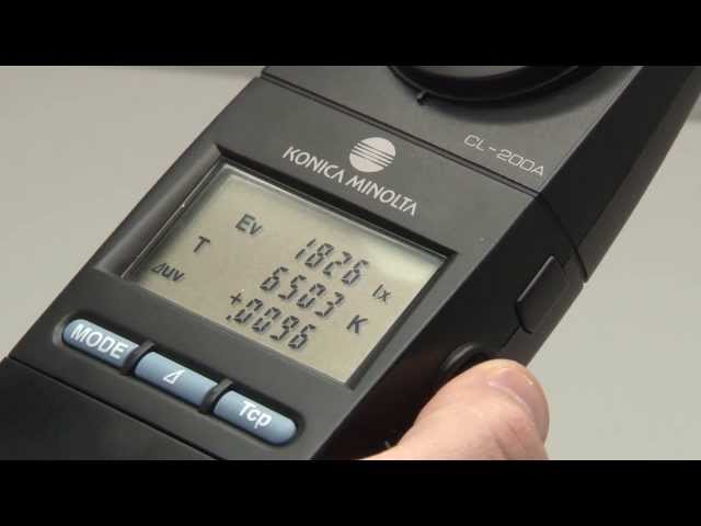 CL-200A Chroma Meter - Konica Minolta Sensing
