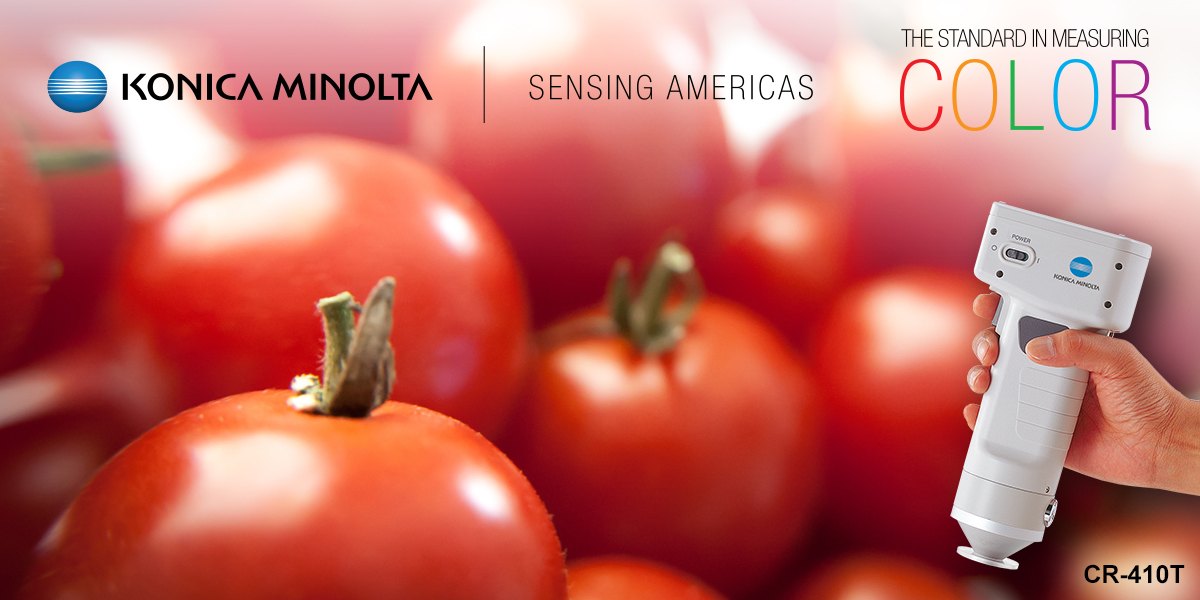 CR-410T Colorimeter | Tomatoes | Konica Minolta Sensing